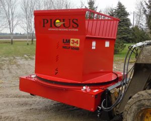 Picus Skidsteer Straw Bale Choppers | Self-Load, Square & Round